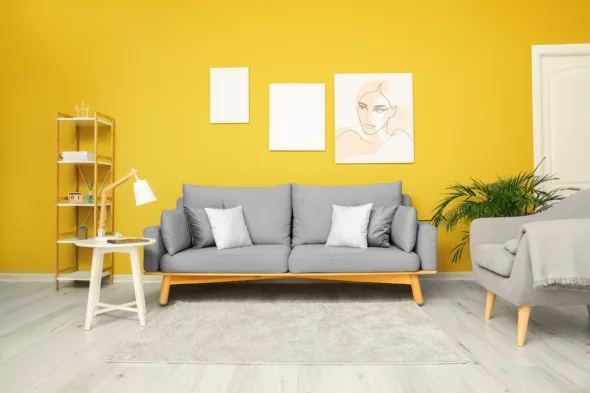 Tutte le tonalità di giallo tra cui scegliere per le pareti interne ed ...
