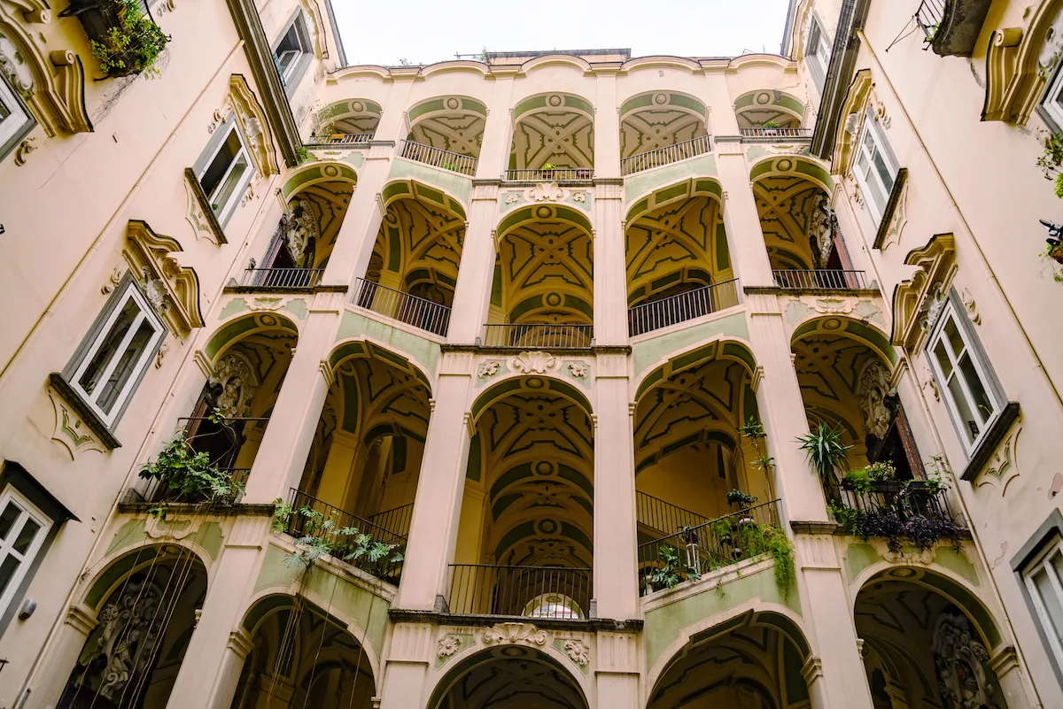 Palazzo dello Spagnolo in Naples: how did it get its name? History and ...